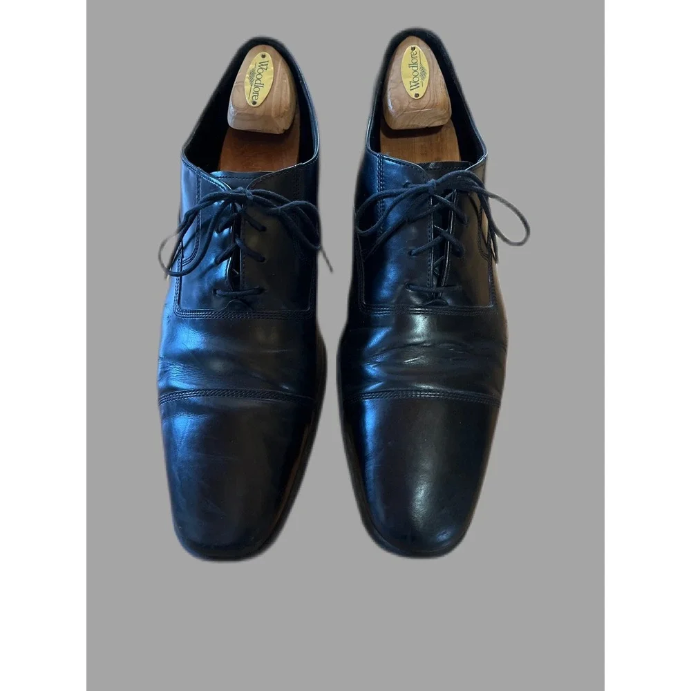 Cole Haan | Shoes | Mens Cole Haan Nikeair Black Leather Dress Shoes ...